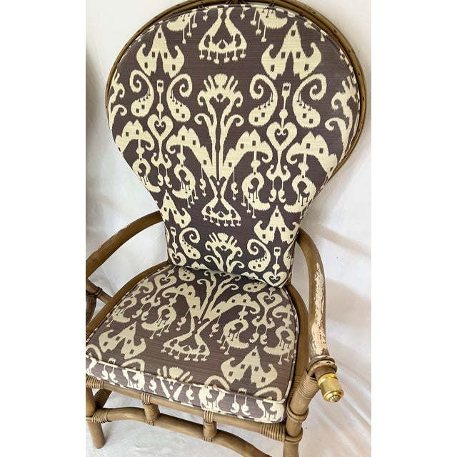 Vintage Ficks Reed Fan Back Peacock Rattan Chairs- a Pair | Chairish