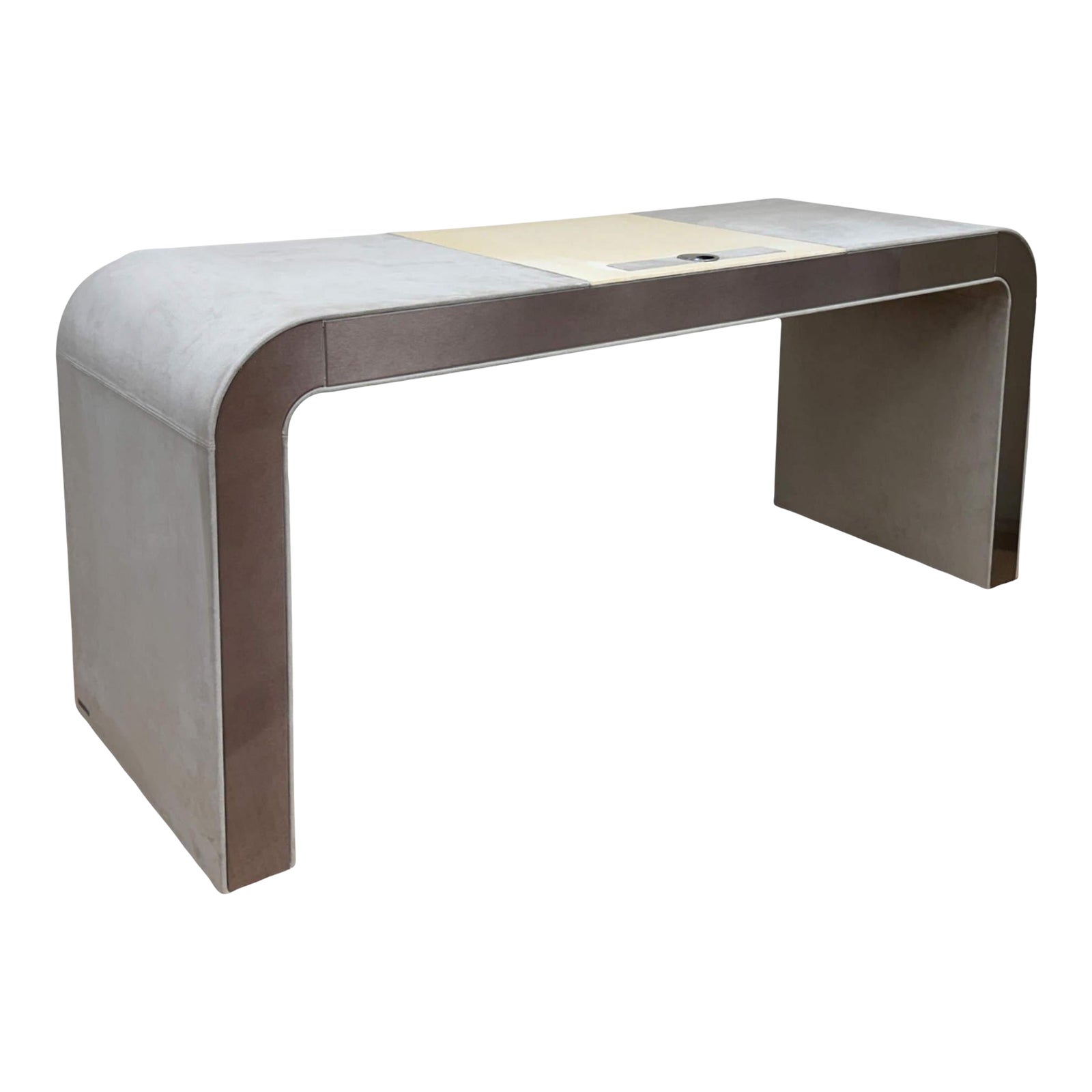 Visionnaire Modern Waterfall Wright Writing Desk | Chairish