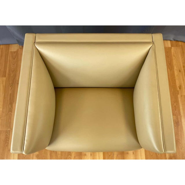 Rolled Arm Club Chair Ward Bennett for Geiger, a Herman Miller Company ...