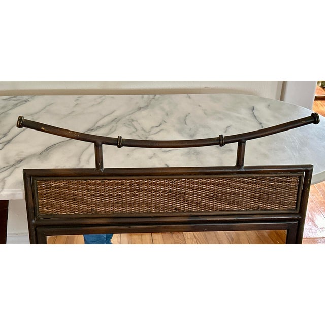 Vintage Rattan Cane Mirror | Chairish