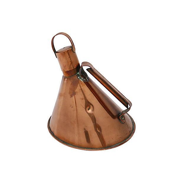 Antique English Canal Boat Oil Can | Chairish