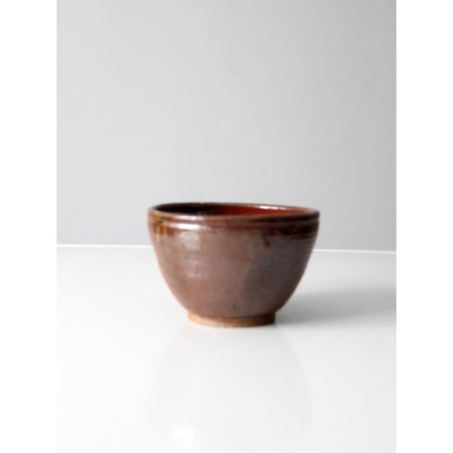 Vintage Studio Pottery Bowl | Chairish