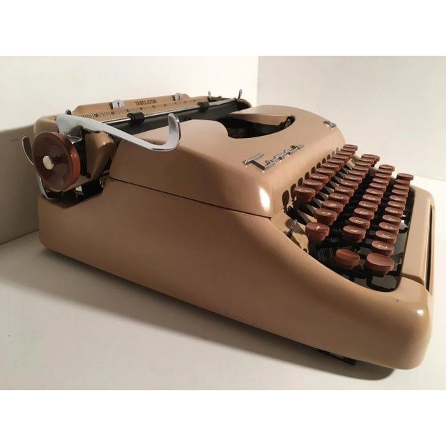 Vintage Tower Tabulator Typewriter with Case & Key | Chairish