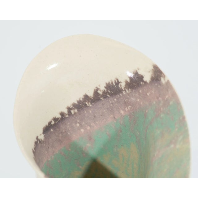 Janet Starkey Signed Postmodern Ceramic Vase | Chairish