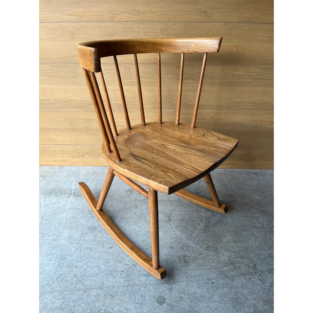 1950s Straight Back Rocking Chair Attributed to Nakashima for Knoll ...