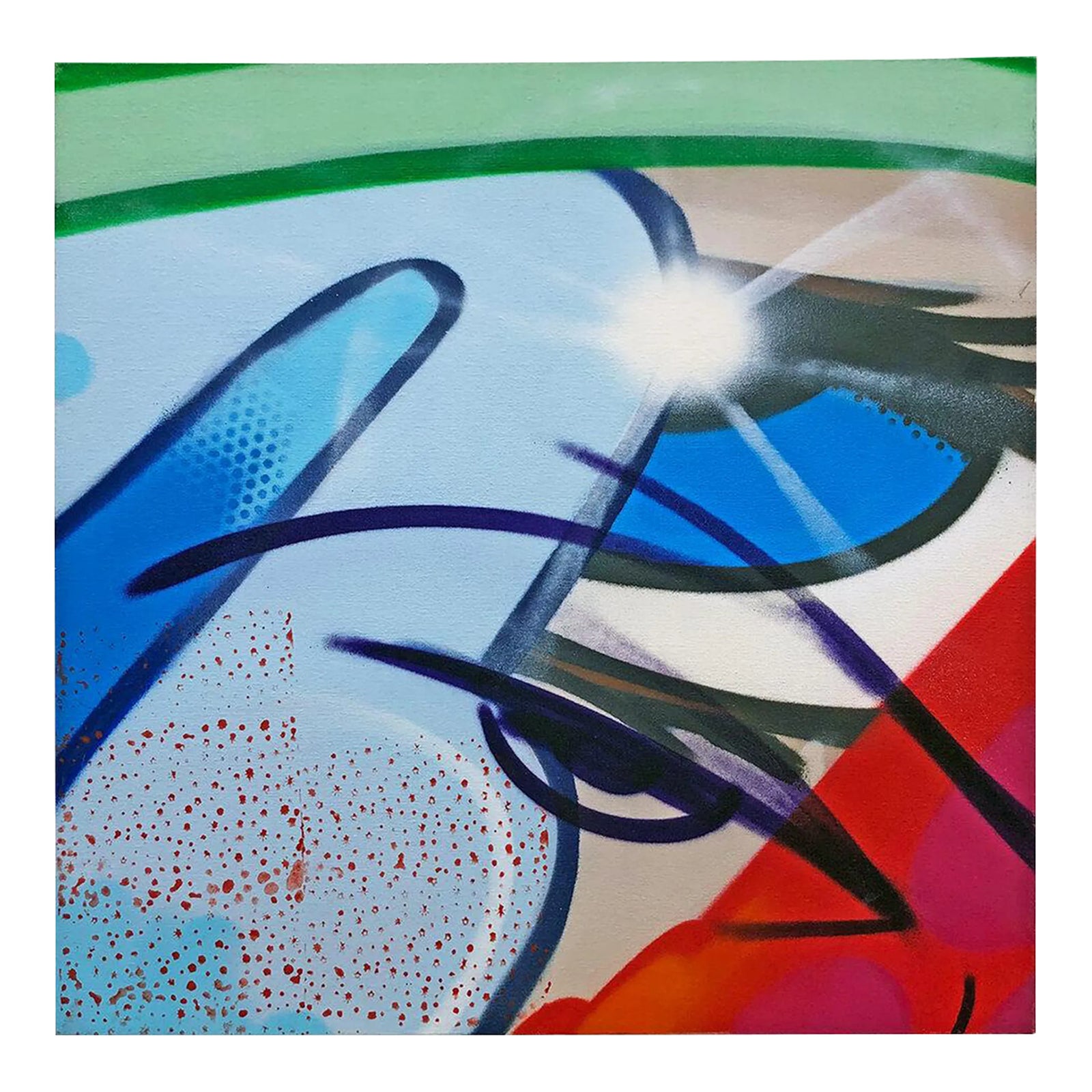Crash (John "Crash" Matos) Yesteryear (Graffiti Painting), 2006 | Chairish