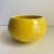 Mid Century 1960s Yellow Ceramic Planter | Chairish