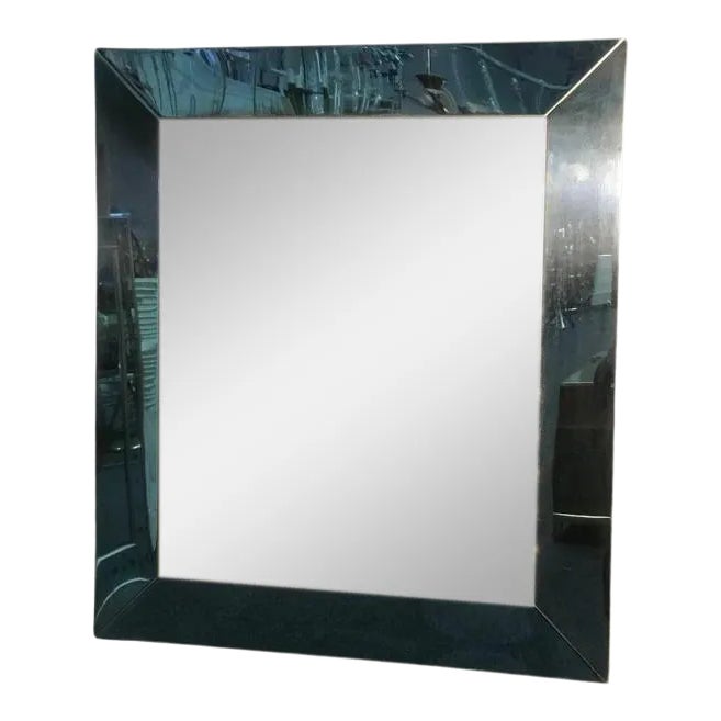 Chrome 1970s Infinity Mirror | Chairish