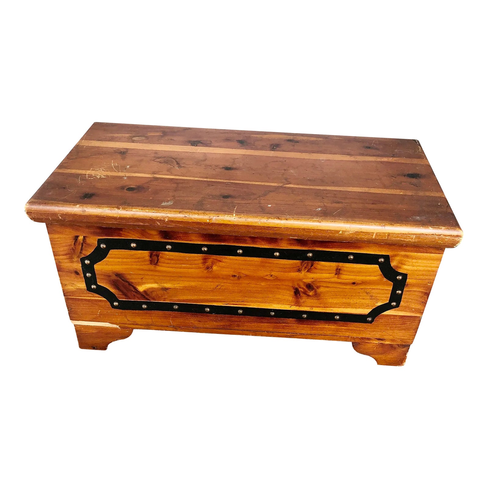 1960s Rustic Cedar Box | Chairish