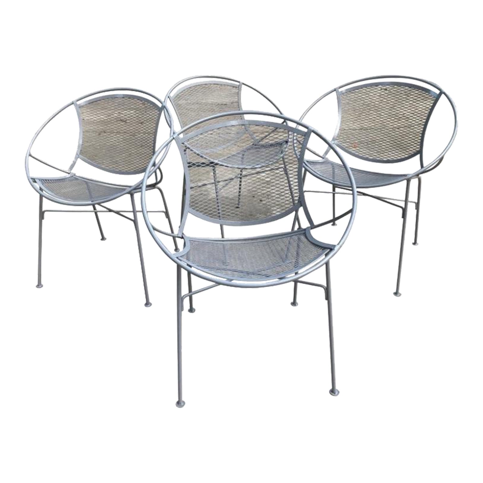 Tempestini Radar Chairs - Set of 4 | Chairish