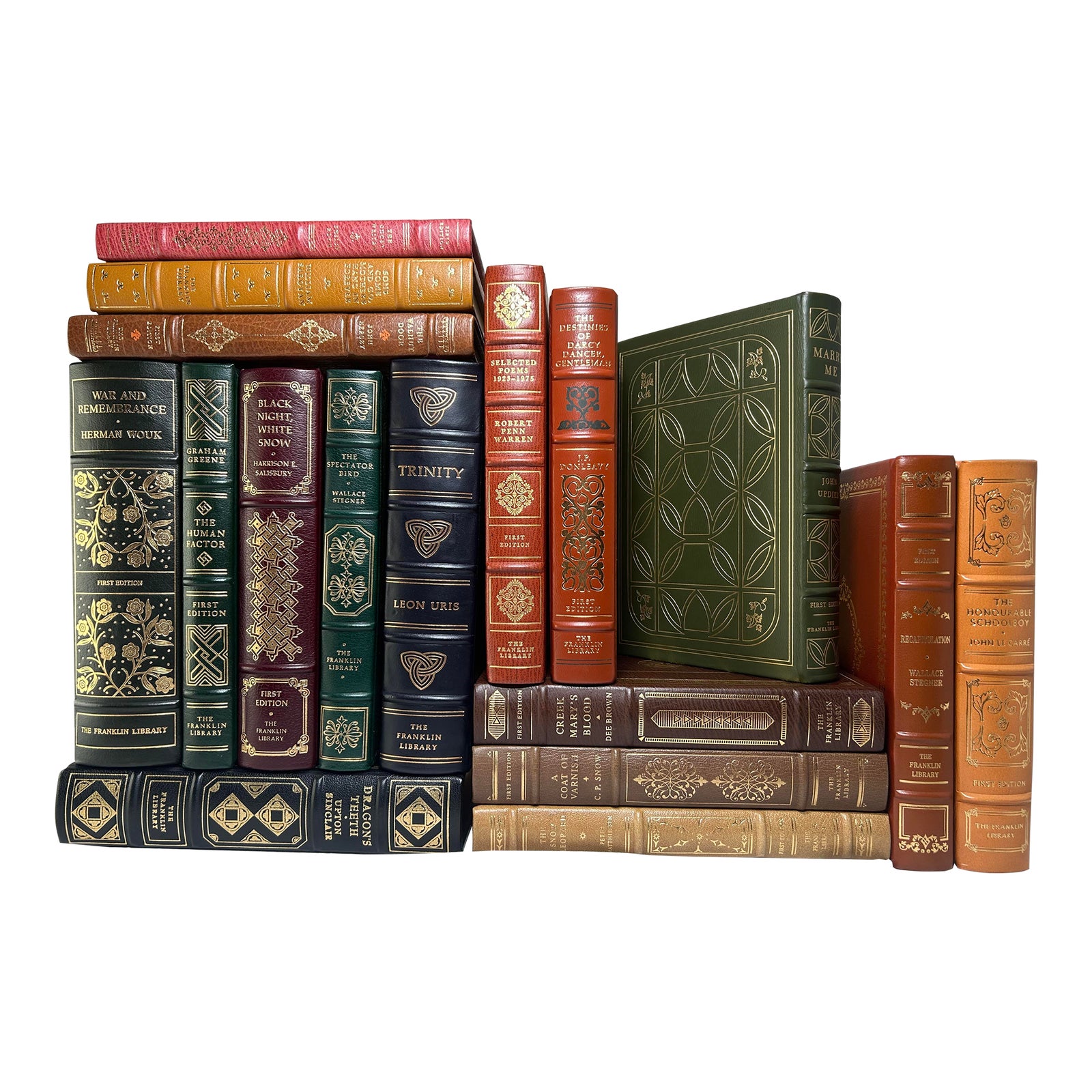 1970s Vintage Franklin Library Collection Limited Edition Leather Books ...