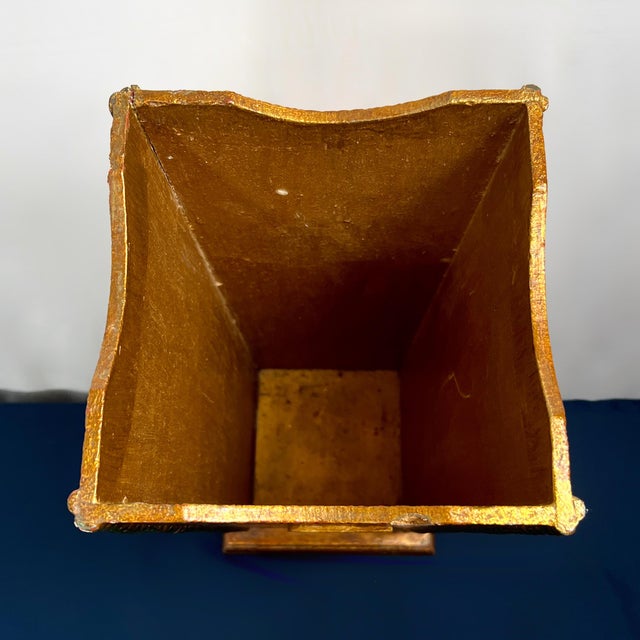 Vintage Italian Florentine Style Giltwood Umbrella Stand – Raised ...