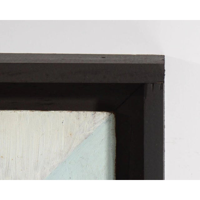 1966 “Brigitte #8” Abstract Oil on Board Painting by Beni E. Kosh ...