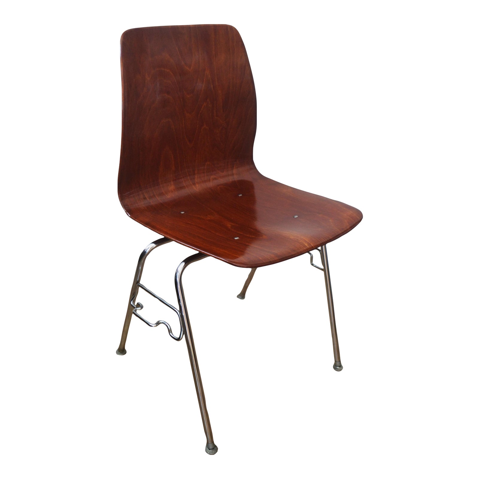 1960s Pagholz Rosewood Tandem Stacking Chair | Chairish