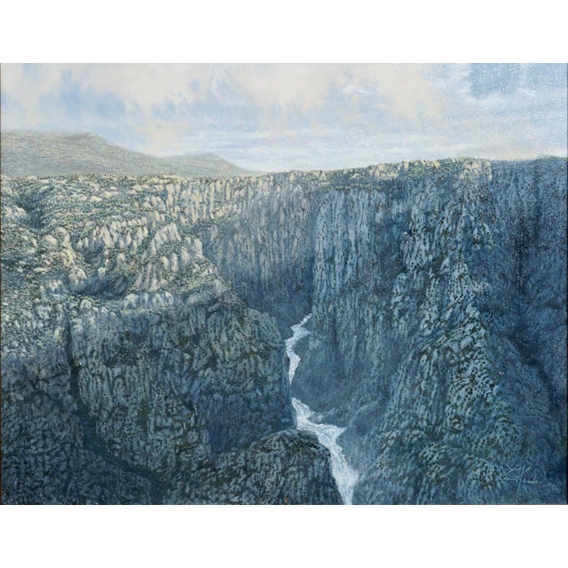 Daniel Kendrick Oil Painting “The Great Divide” | Chairish