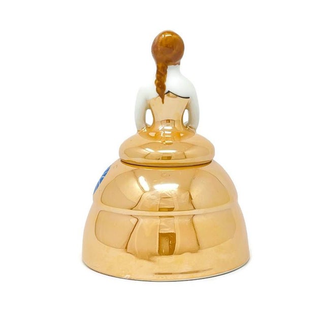 Art Deco 1920s Old Noritake Lady Luster Color Figural Inkwell, Japan ...