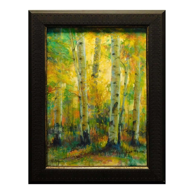 Vintage Robert Bob Rohm "Morning Glow" Original Oil on Canvas Landscape ...