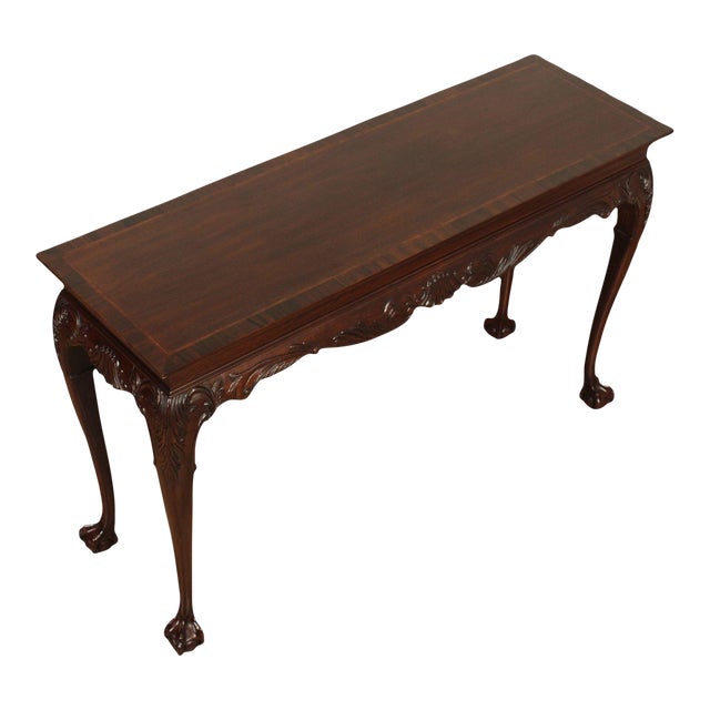 Drexel Heritage 'Heirlooms' Georgian Style Mahogany Console Table ...