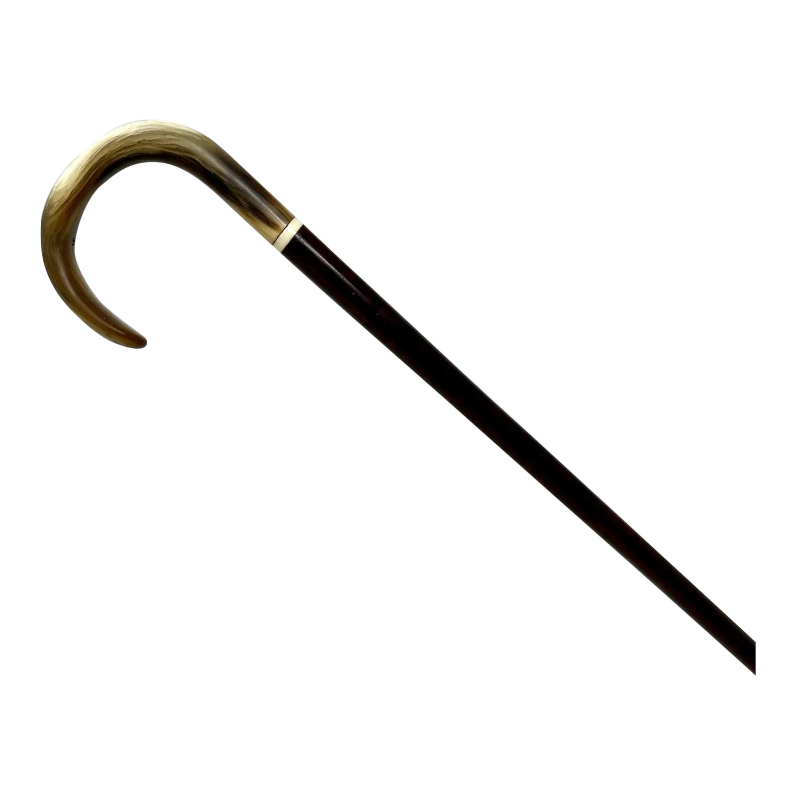 Antique Vintage Lady's Gentleman's Snakewood Wooden Walking Stick Dress ...