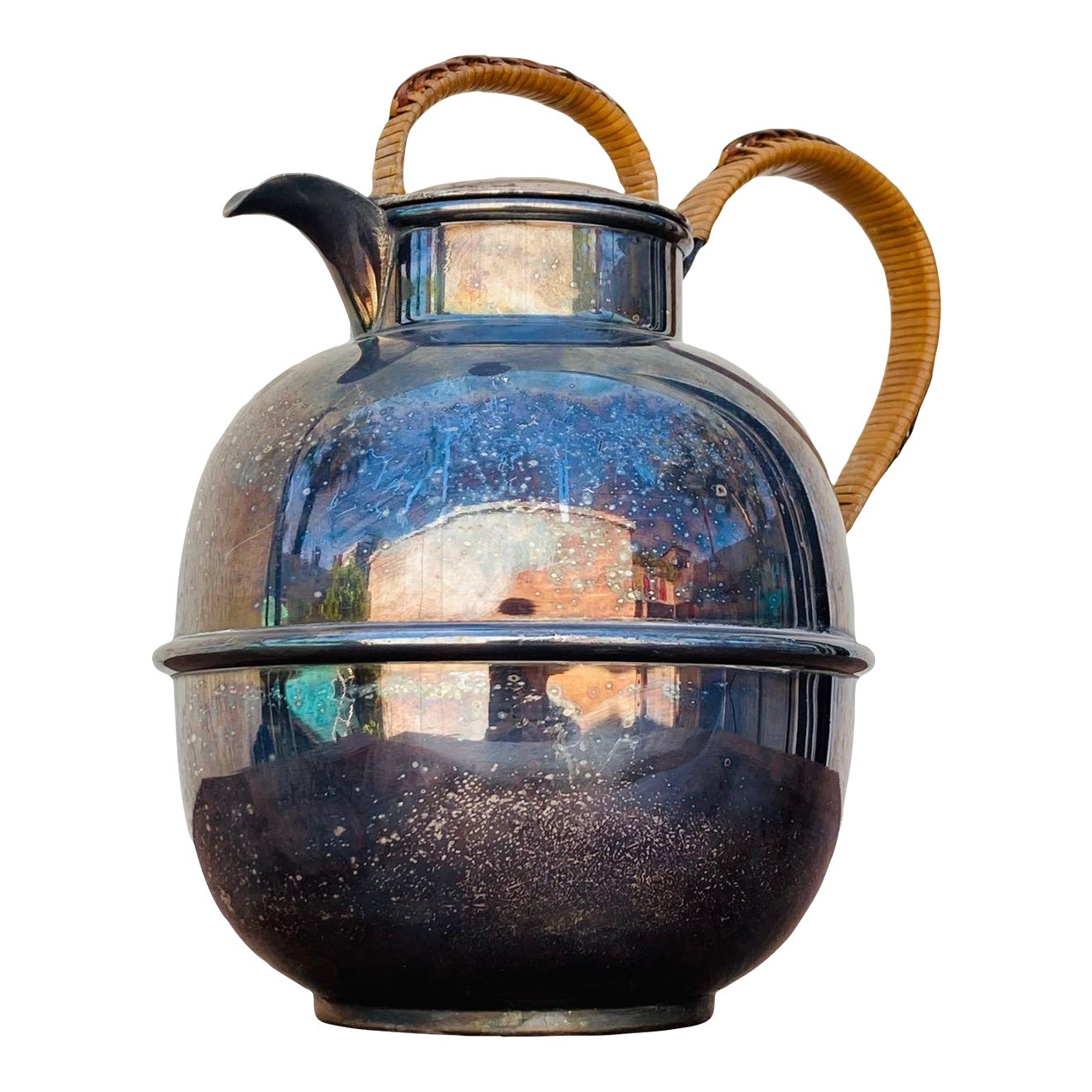 Early 1900s Reed and Barton Guernsey Jug | Chairish