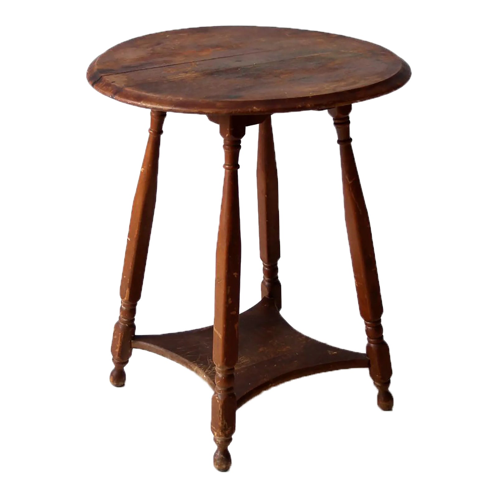 Vintage Wooden Side Table | Chairish