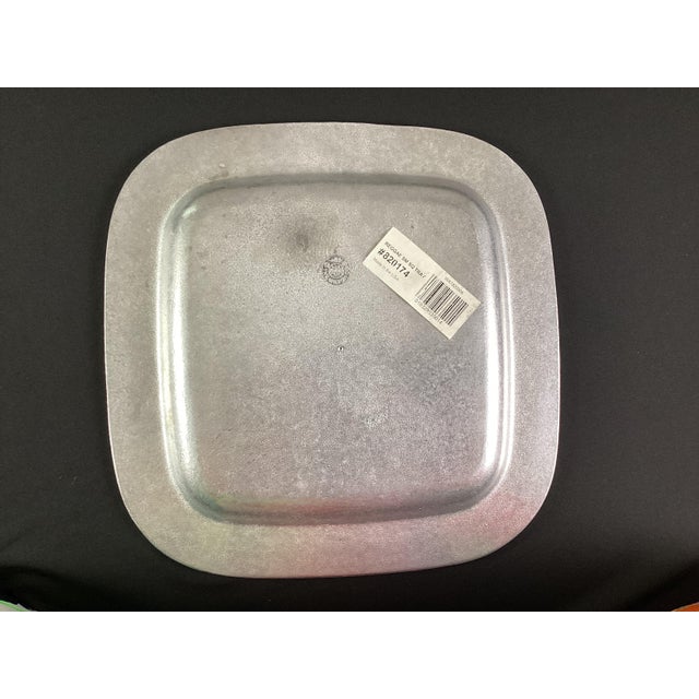 1970s Wilton Armetale Rwp - Reggae Square Tray- #820174 | Chairish