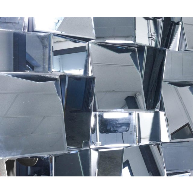 Vintage German Involute Mirror, 1980s | Chairish