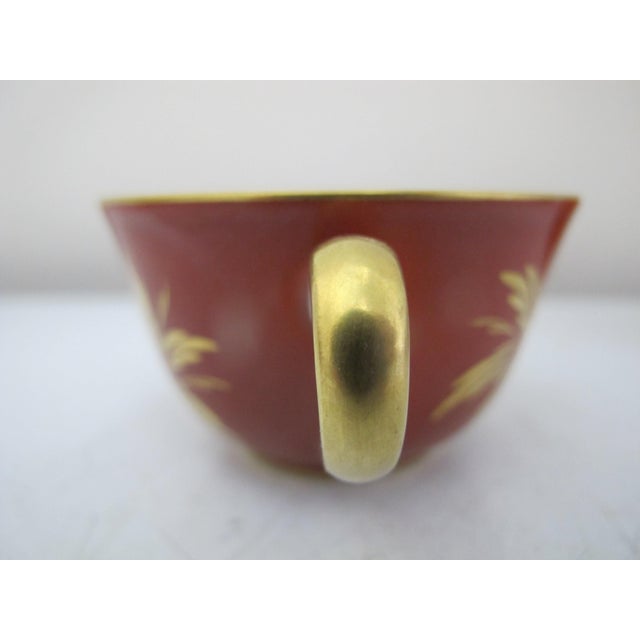 Vintage Rosenthal Selb Germany Sienna Gold Luster Leaves Porcelain Tea ...