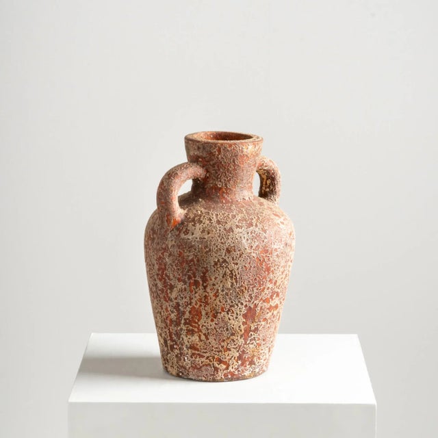 Rust Vase, Red Terracotta | Chairish