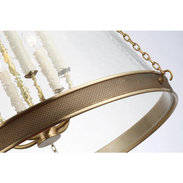 Marie Flanigan for Visual Comfort Reese 23" Pendant in Soft Brass with ...