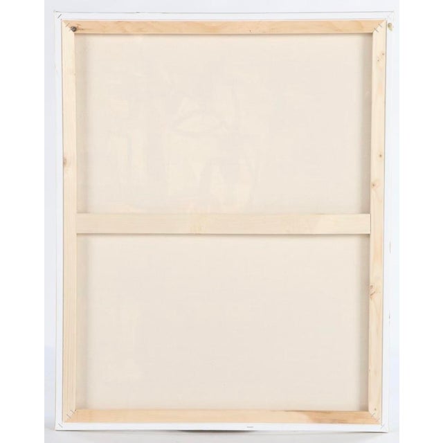 Mid 20th Century Jordan Howell Abstract Portrait Painting | Chairish