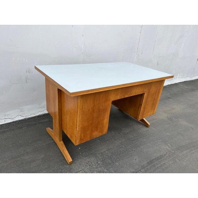 Italian Vintage Desk in Style of Anonima Castelli | Chairish