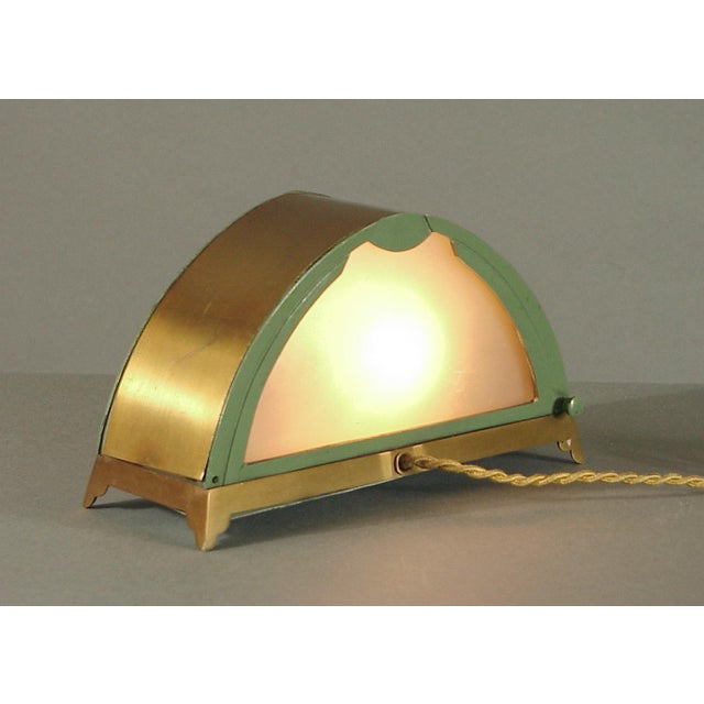 French Art Deco "With Feeling" Lady Lamp | Chairish