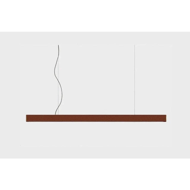 Alex Allen Studio 2x4 Leather Chandelier | Chairish