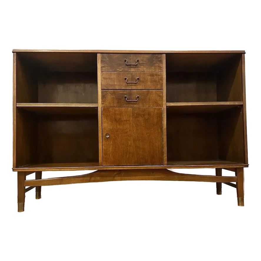 Danish Entryway Console/Cabinet | Chairish
