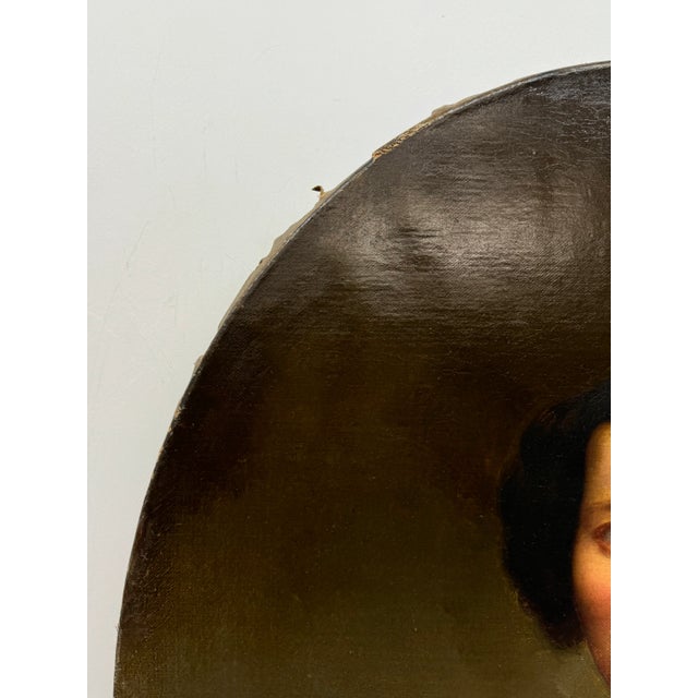 Pair of 19th Century American Oval Portraits | Chairish