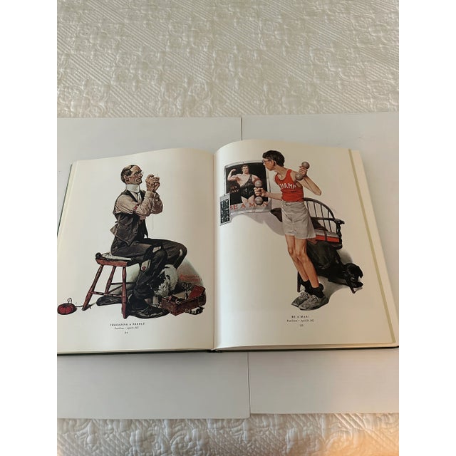 Vintage Large Norman Rockwell Coffee Table Book With 332 Magazine ...