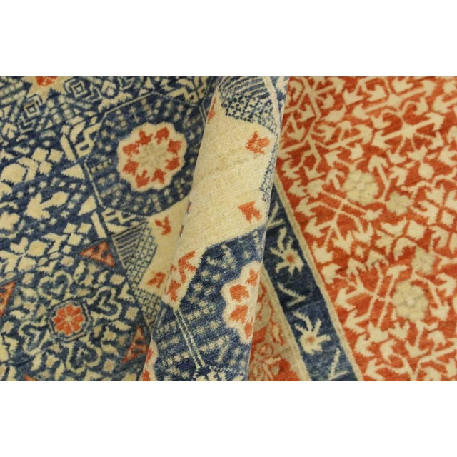 Shabby Chic Mamluk Ron Rust/Rust Wool Rug - 9'9" X 13'6" | Chairish