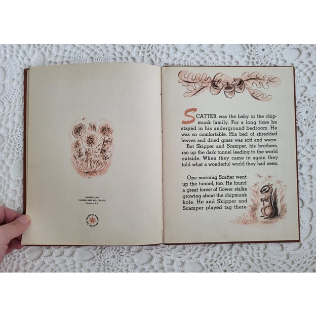 1946 Children's Book, Scatter the Chipmunk by Catherine Cate Coblentz ...