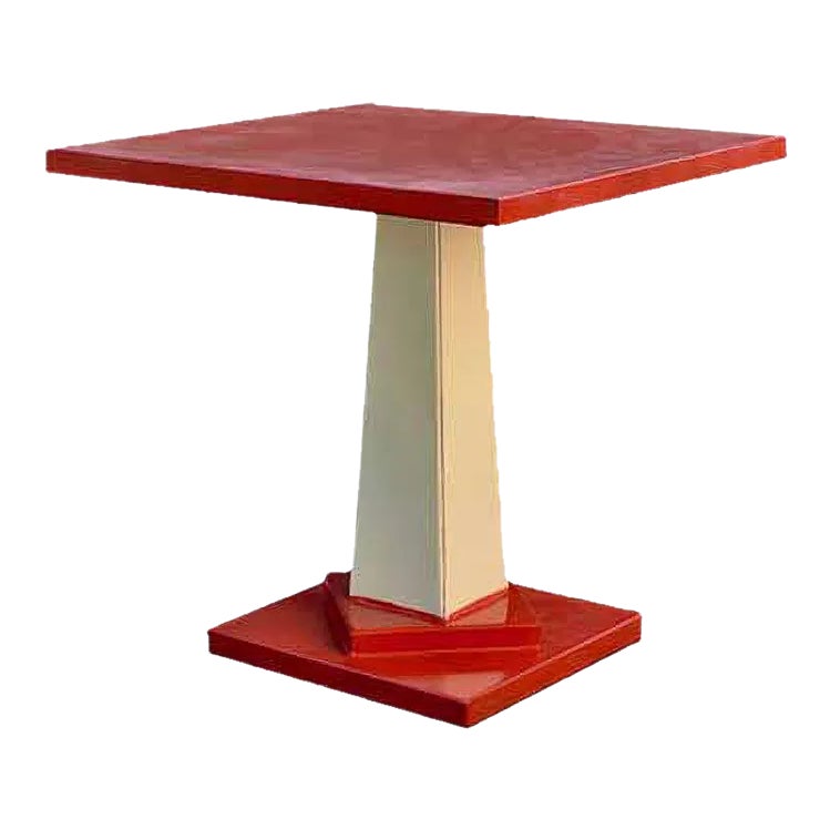 Iron & Sheet Metal Side Table, 1960s | Chairish