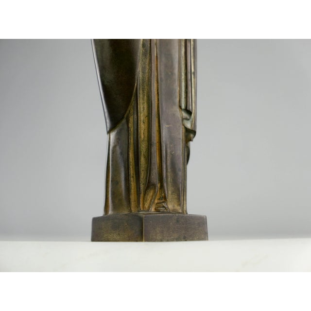 Lucienne Heuvelmans, Art Deco Virgin and Child, 1920s, Bronze | Chairish