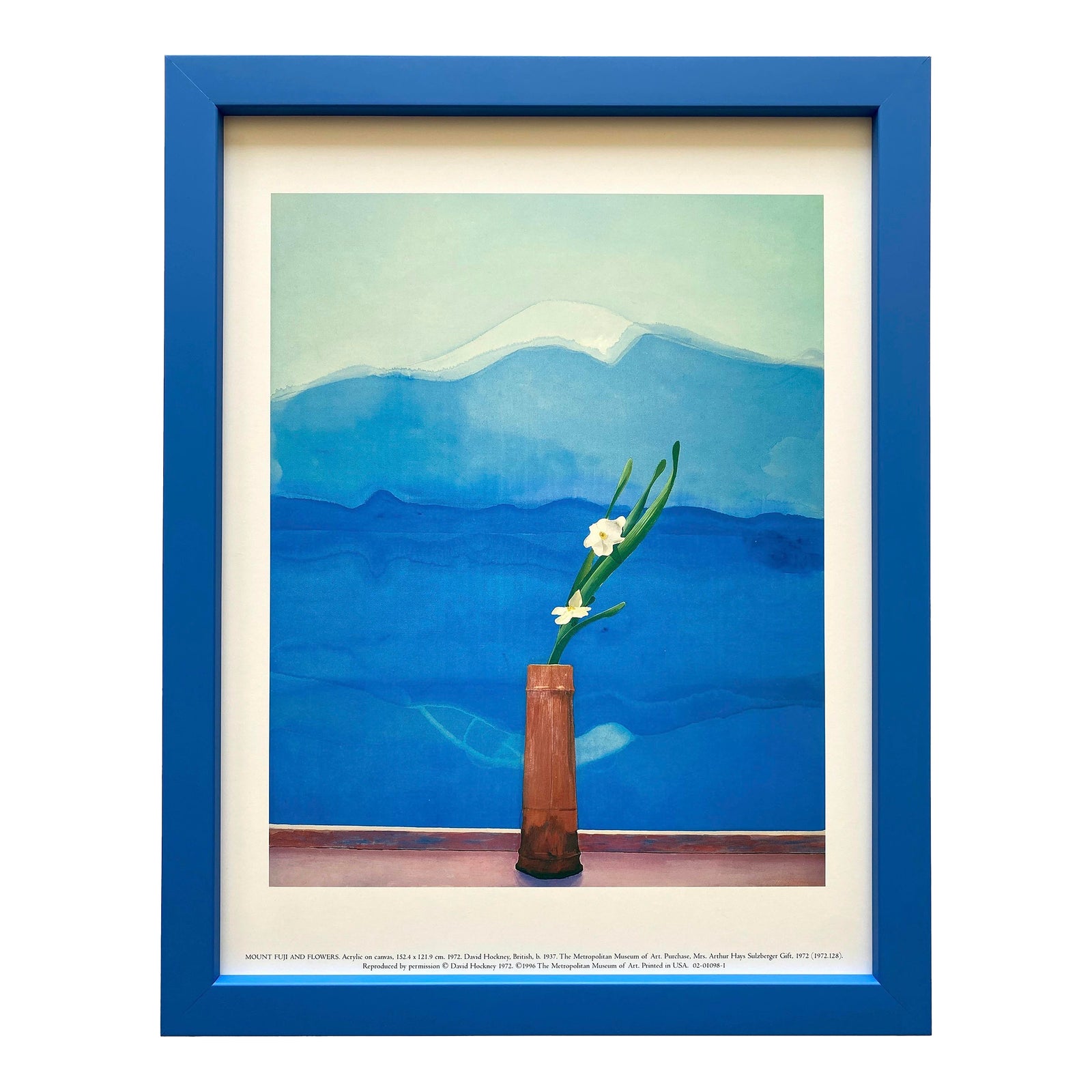 David Hockney Vintage 1996 Metropolitan Museum of Art Framed Lithograph ...