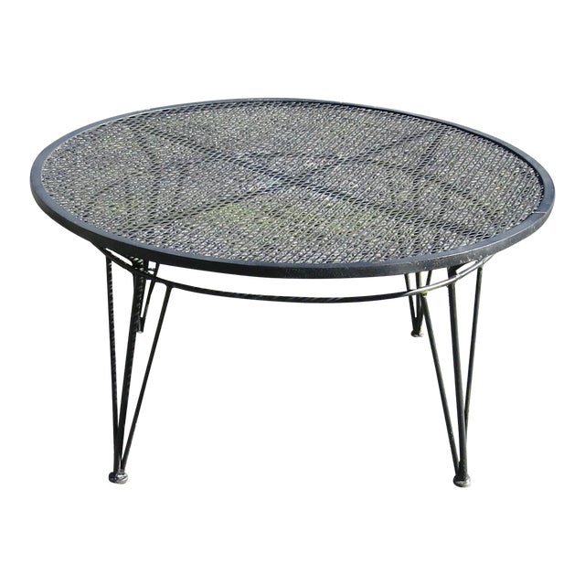 1950s Salterini Attributed Radar Coffee Table | Chairish