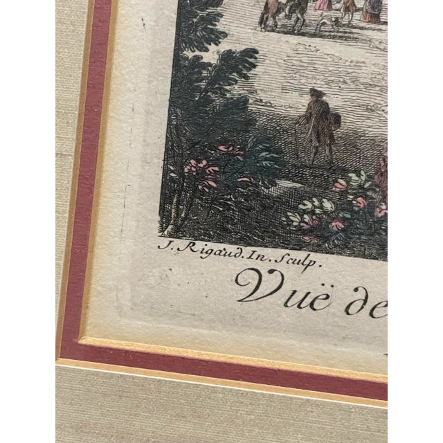 Jacques Rigaud Vue De La Bastille, 18th Century Engraving | Chairish