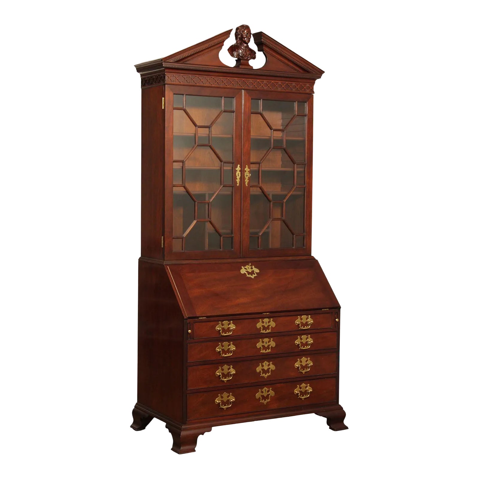 Kindel National Trust for Historic Preservation Georgian Style Mahogany ...