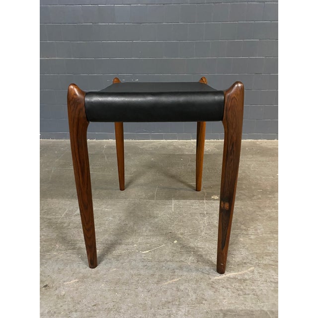 1950s Vintage Moller Model 78 Rosewood Stool | Chairish