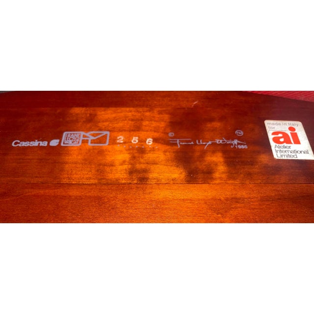 First Edition Pair of Frank Loyd Wright Taliesin Chairs by Cassina ...