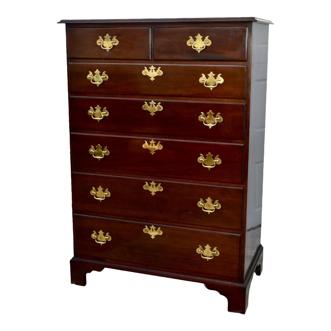 Vintage Stickley Traditional Style Mahogany Seven Drawer Chest of ...