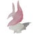 Vintage Seguso Murano Opalescent Pink White Italian Art Glass Angel ...