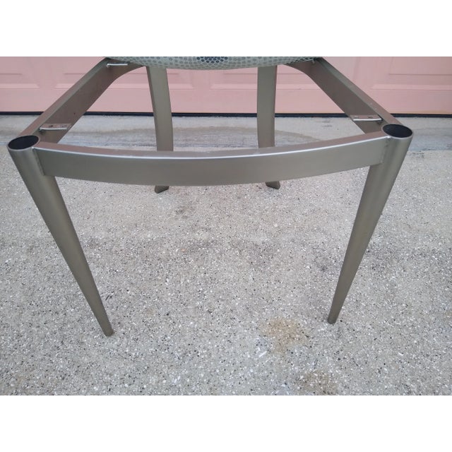 2000s Design Institute of America Modern Steel Dining Chairs- Set of 4 ...